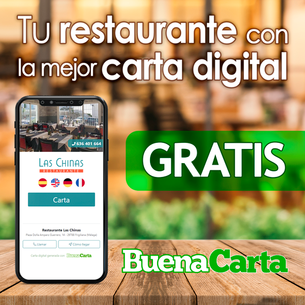Carta Digital QR gratis - BuenaCarta